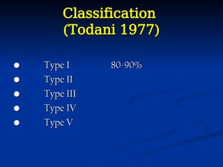 Choledochal cyst the lect. types and management | PPT