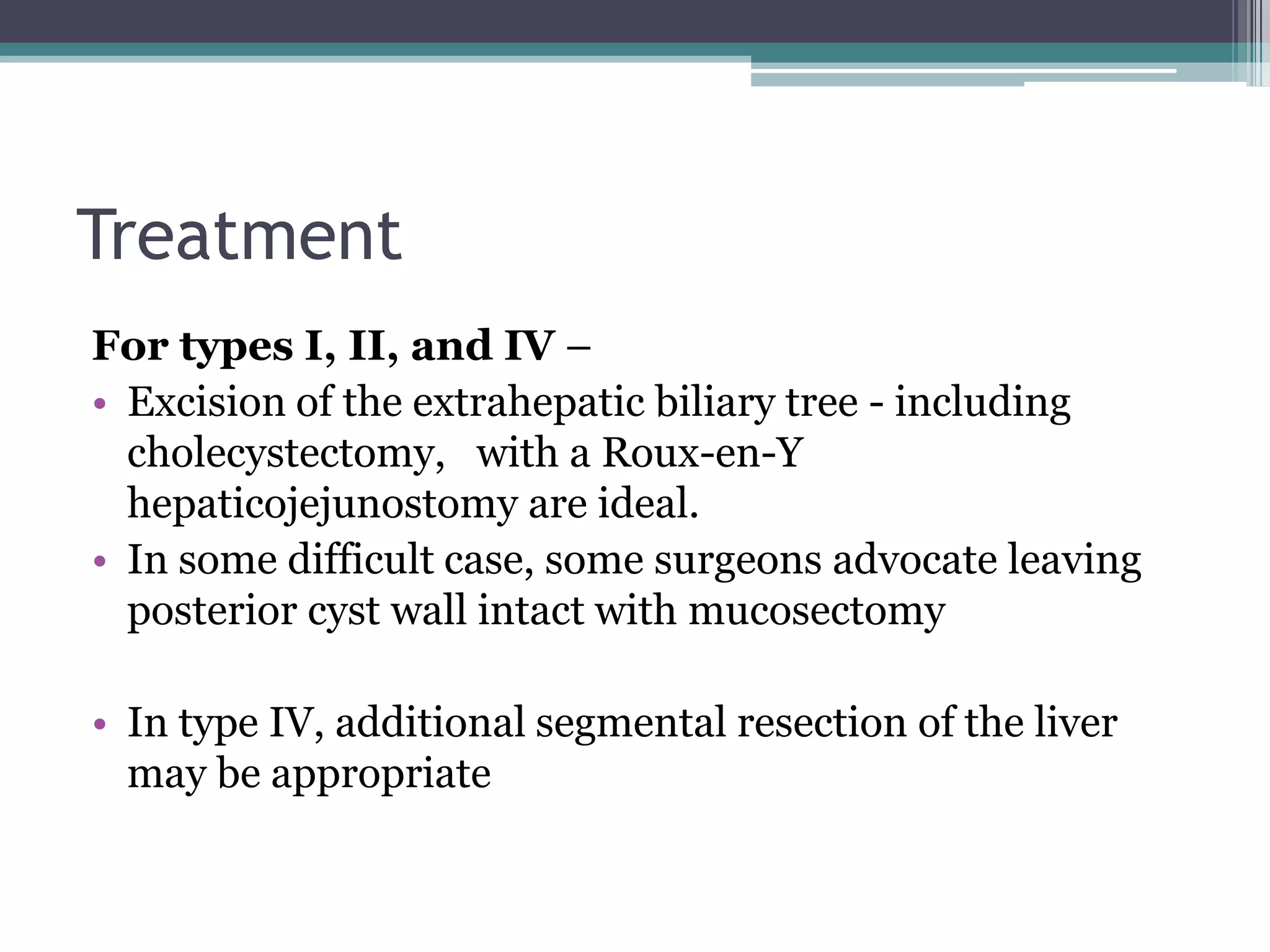 Choledochal cyst | PPTX