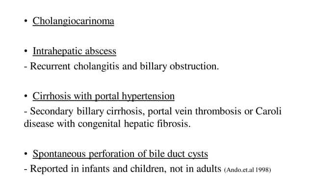 Choledochal cyst | PDF | Digestive Disorders | Diseases and Conditions