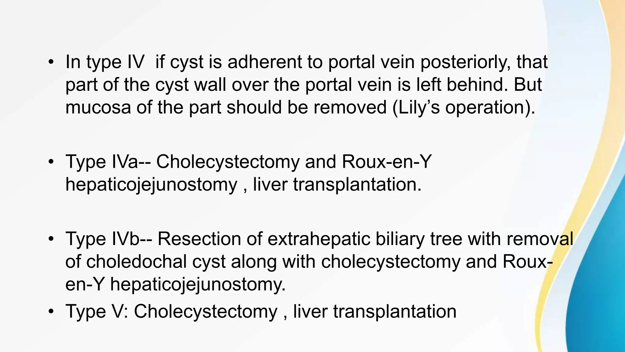 Choledochal cyst | PPTX