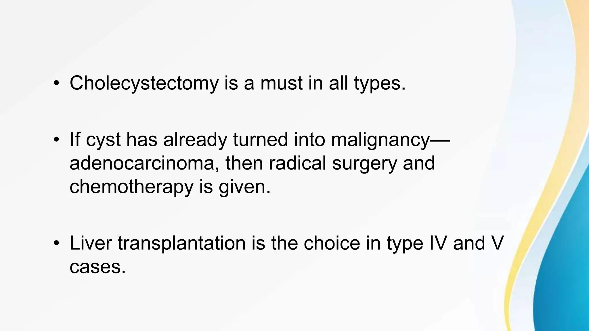 Choledochal cyst | PPTX