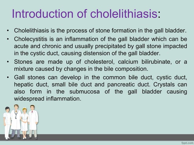 Cholelithiasis | PPTX