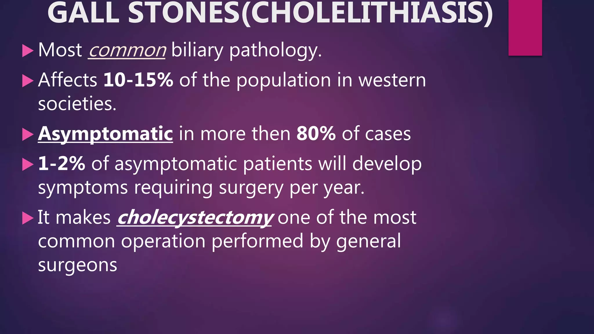 Cholelithiasis | PPTX