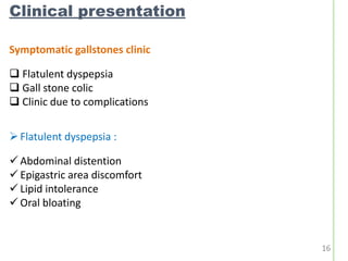 Cholelithiasis GB stone | PPTX