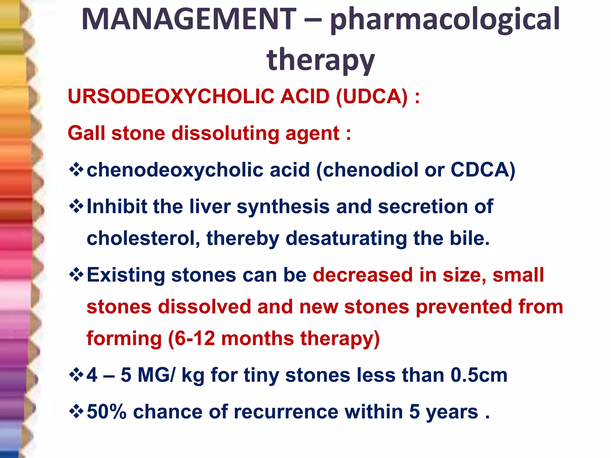 CHOLELITHIASIS | PPTX