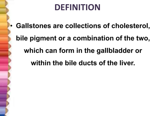 CHOLELITHIASIS | PPTX