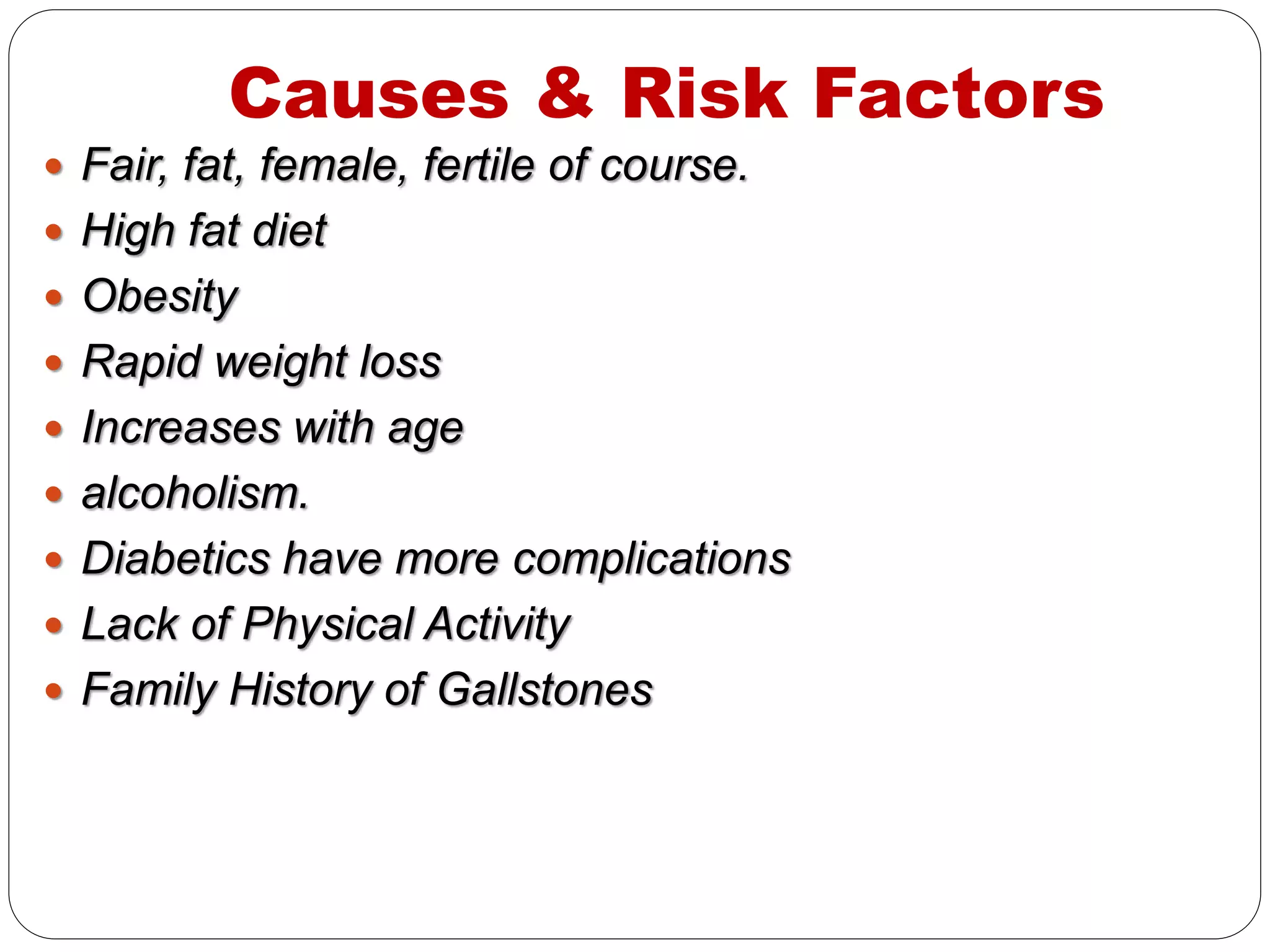 Cholelithiasis (Gall stone) | PPT
