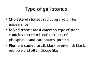 CHOLELITHIASIS (gall bladder stone).pptx