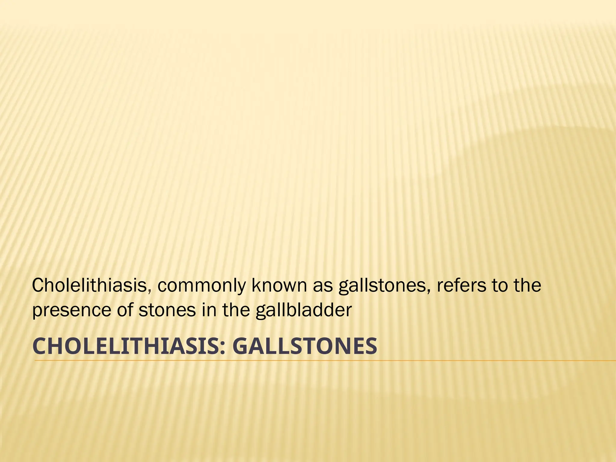 cholelithiasis. Clinical features. Treatment | PPTX