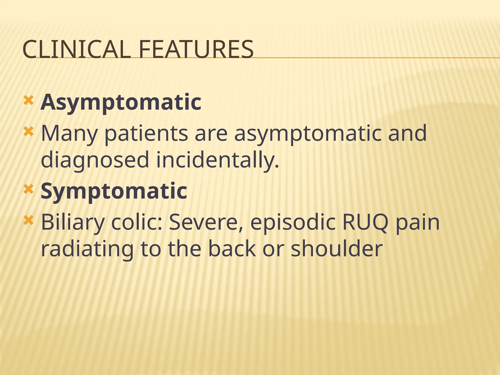 cholelithiasis. Clinical features. Treatment | PPTX