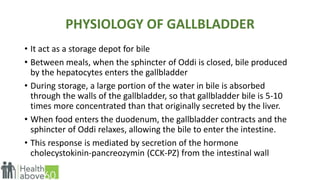 Anatomy of Cholelithiasis | PPTX