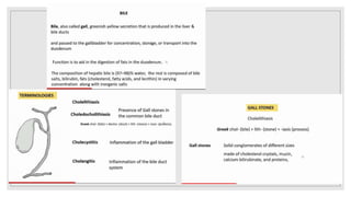 Cholelithiasis 1 | PPT