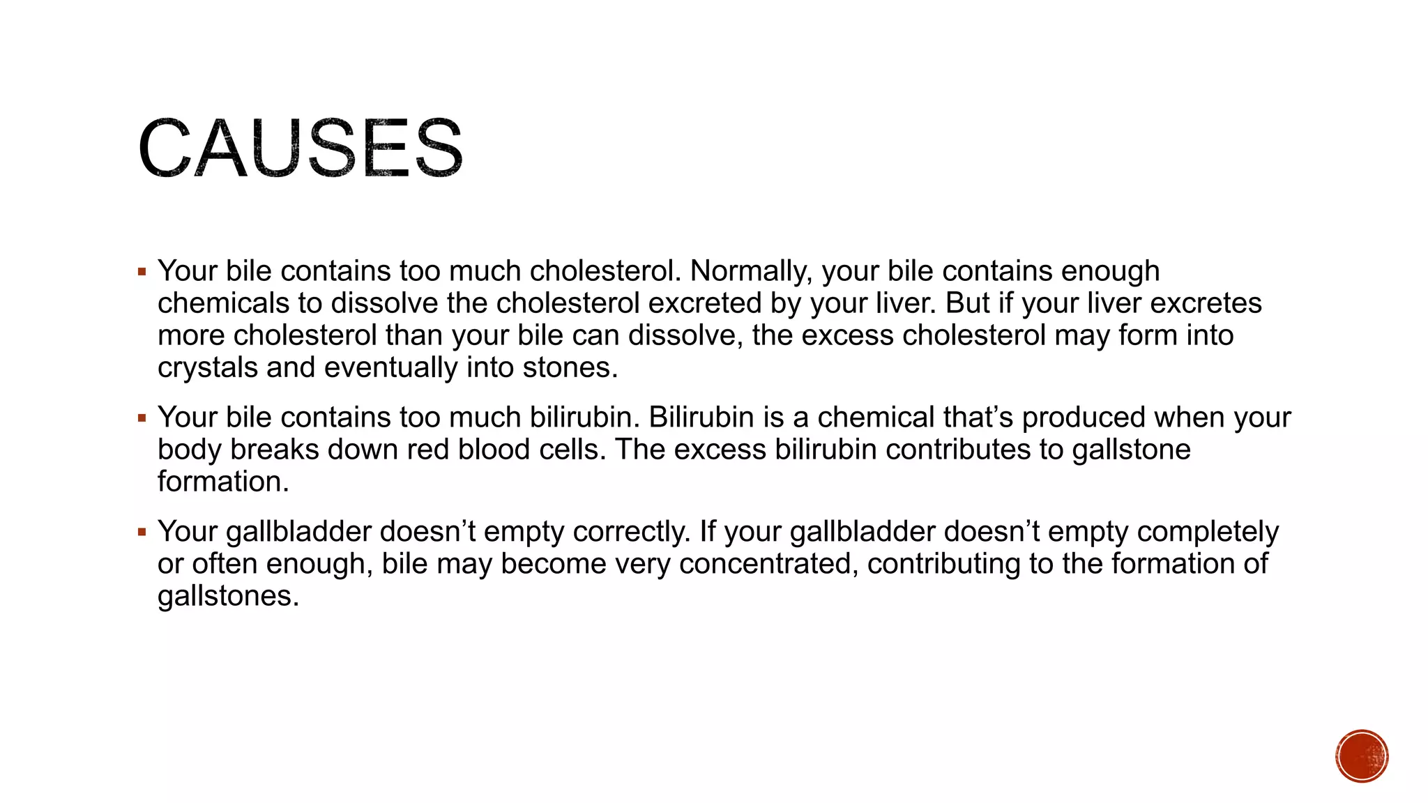Cholelithiasis ( gallstones) | PPTX
