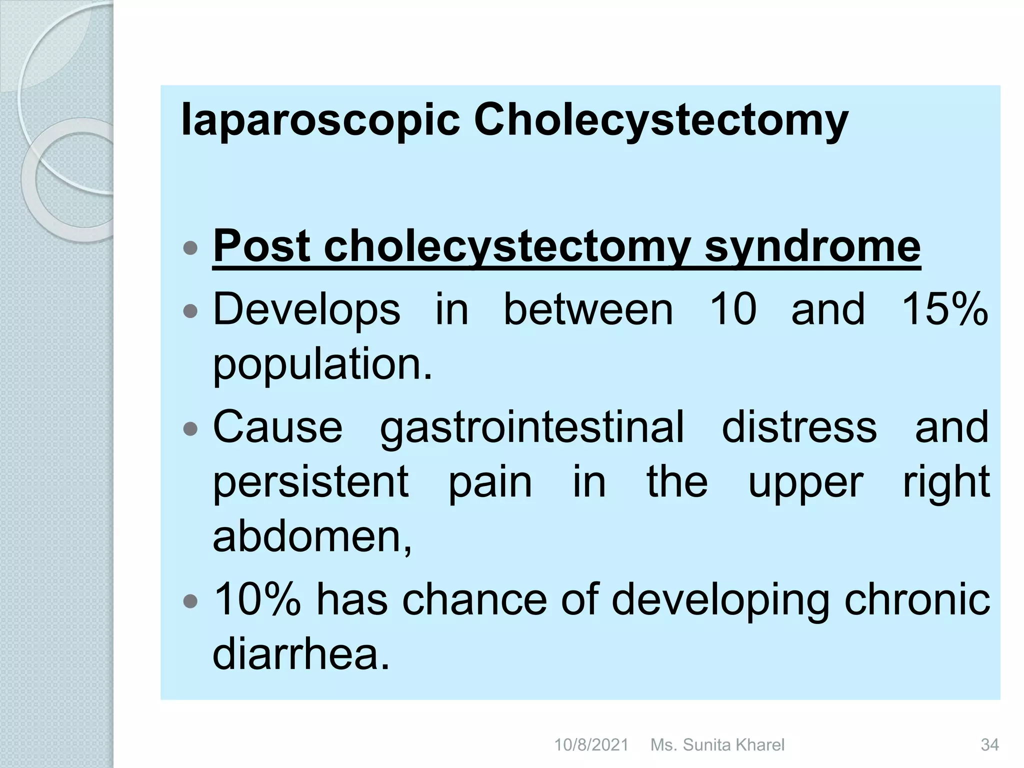 Cholelithiasis and cholecystitis, sunita kharel | PPT