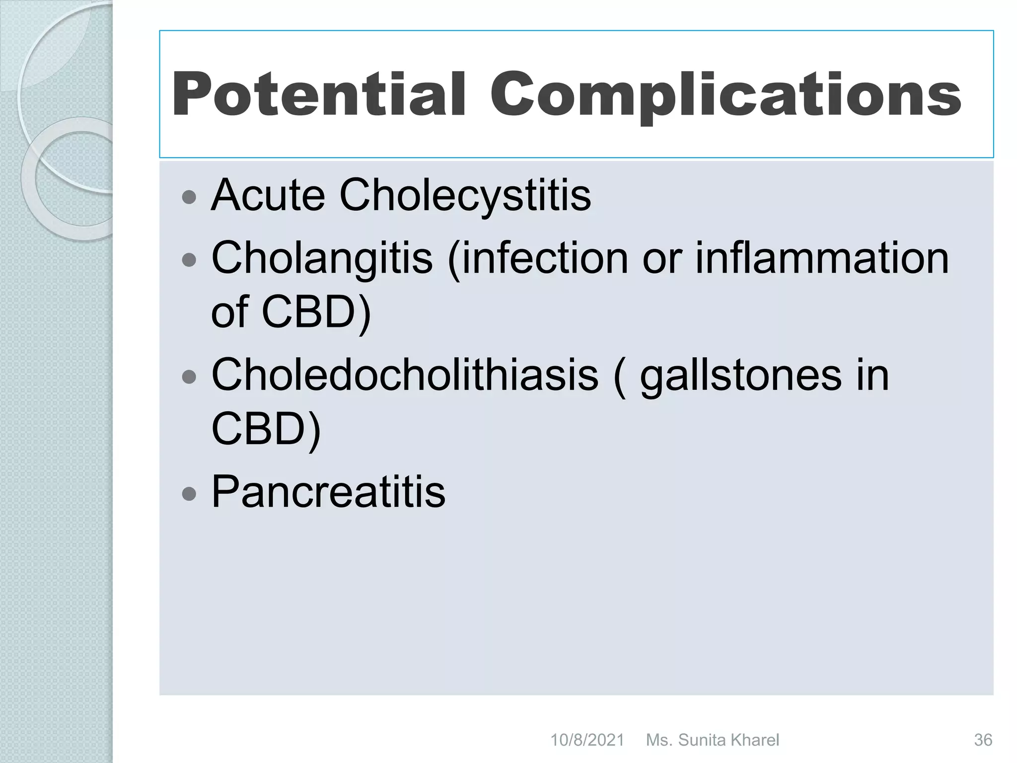 Cholelithiasis and cholecystitis, sunita kharel | PPT