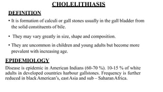 cholelithiasis & choledolithiasis.pptx