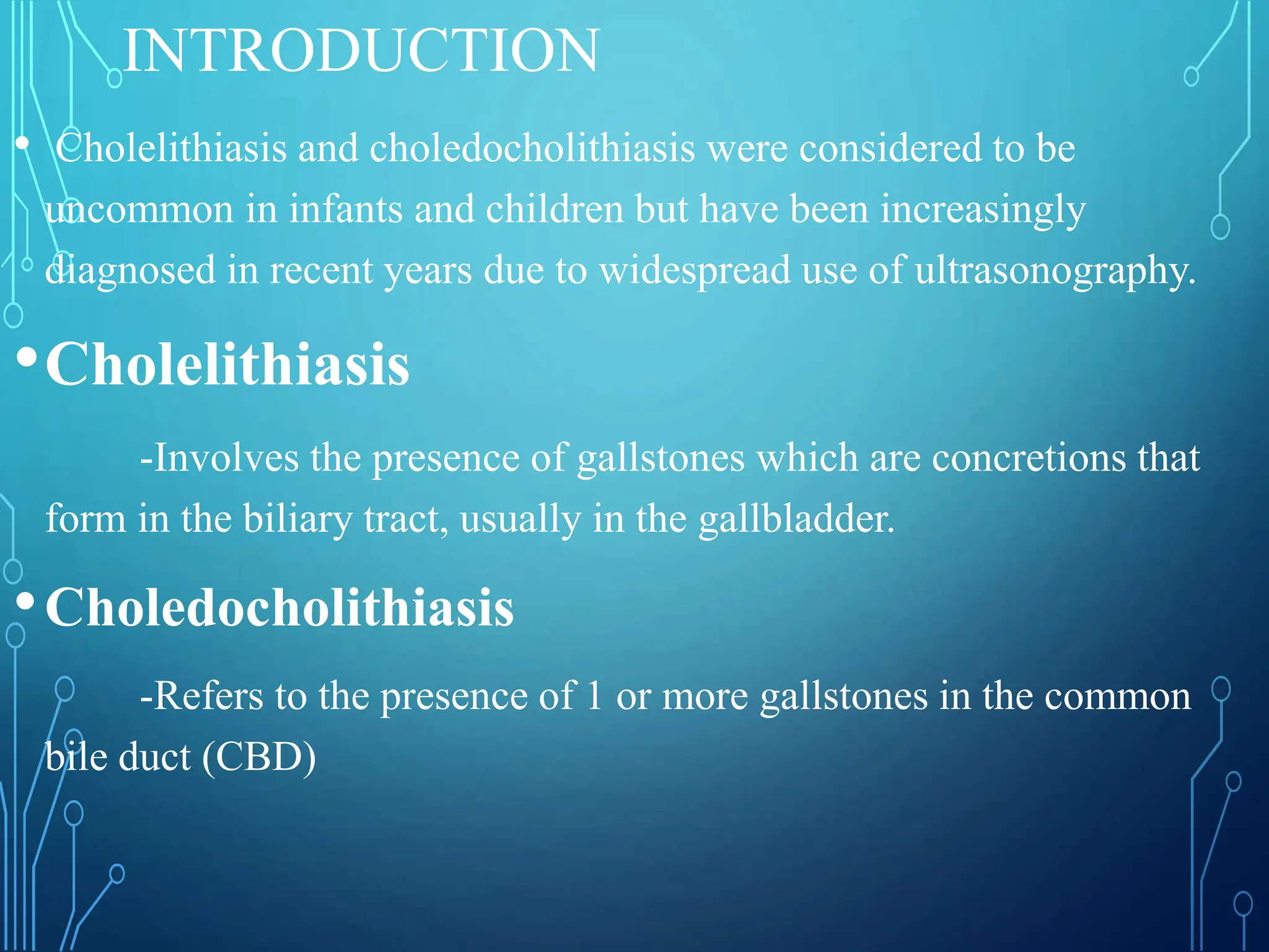 Cholelithiasis in children presentationion | PPTX