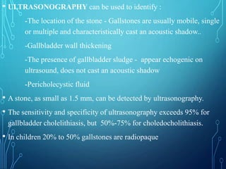 Cholelithiasis in children presentationion | PPTX