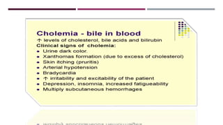 CHOLEMIC SYNFROME, ACHOLIC SYNDROME,PSYCHOLIA | PPTX | Digestive ...