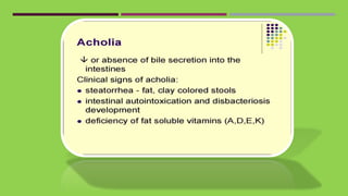 CHOLEMIC SYNFROME, ACHOLIC SYNDROME,PSYCHOLIA | PPTX | Digestive ...