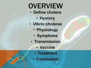 Cholera | PPTX
