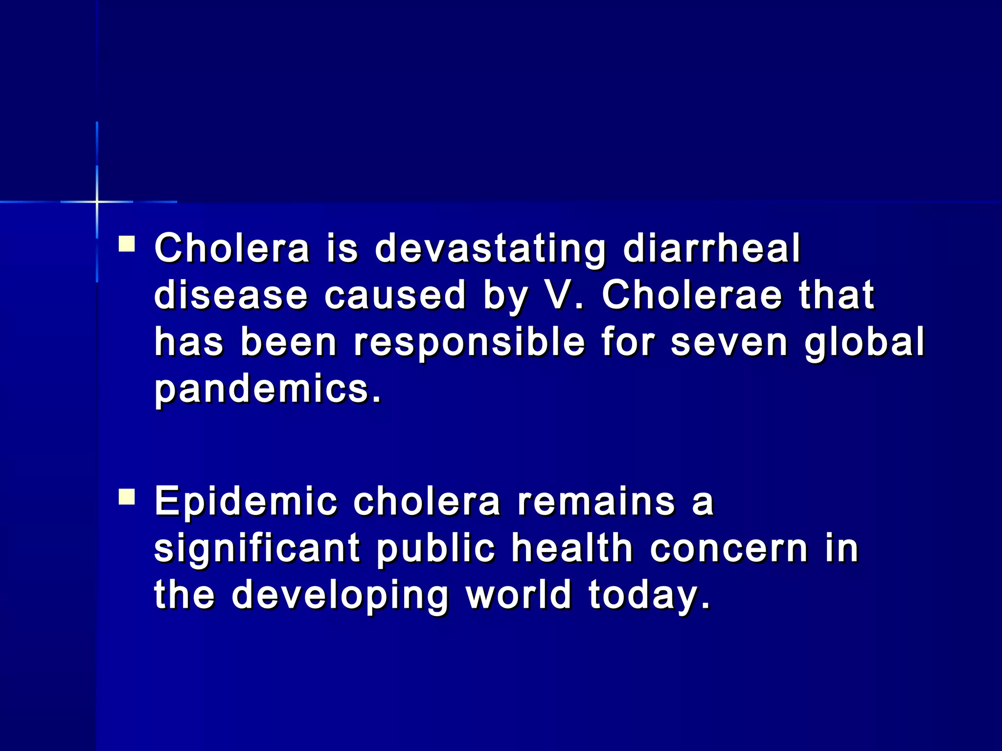 Cholera | PPT