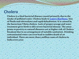 Cholera | PPTX