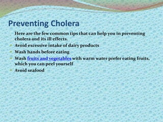 Cholera | PPTX