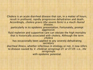 Cholera | PPTX