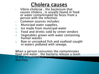 Cholera | PPTX