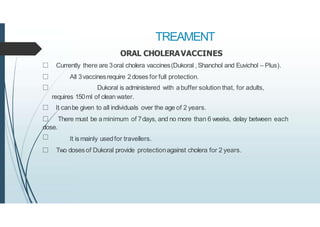 CHOLERA Department of Physiotherapy, SHUATS | PDF