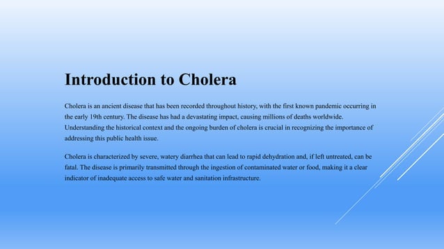 Understanding Cholera: Epidemiology, Prevention, and Control.pdf ...