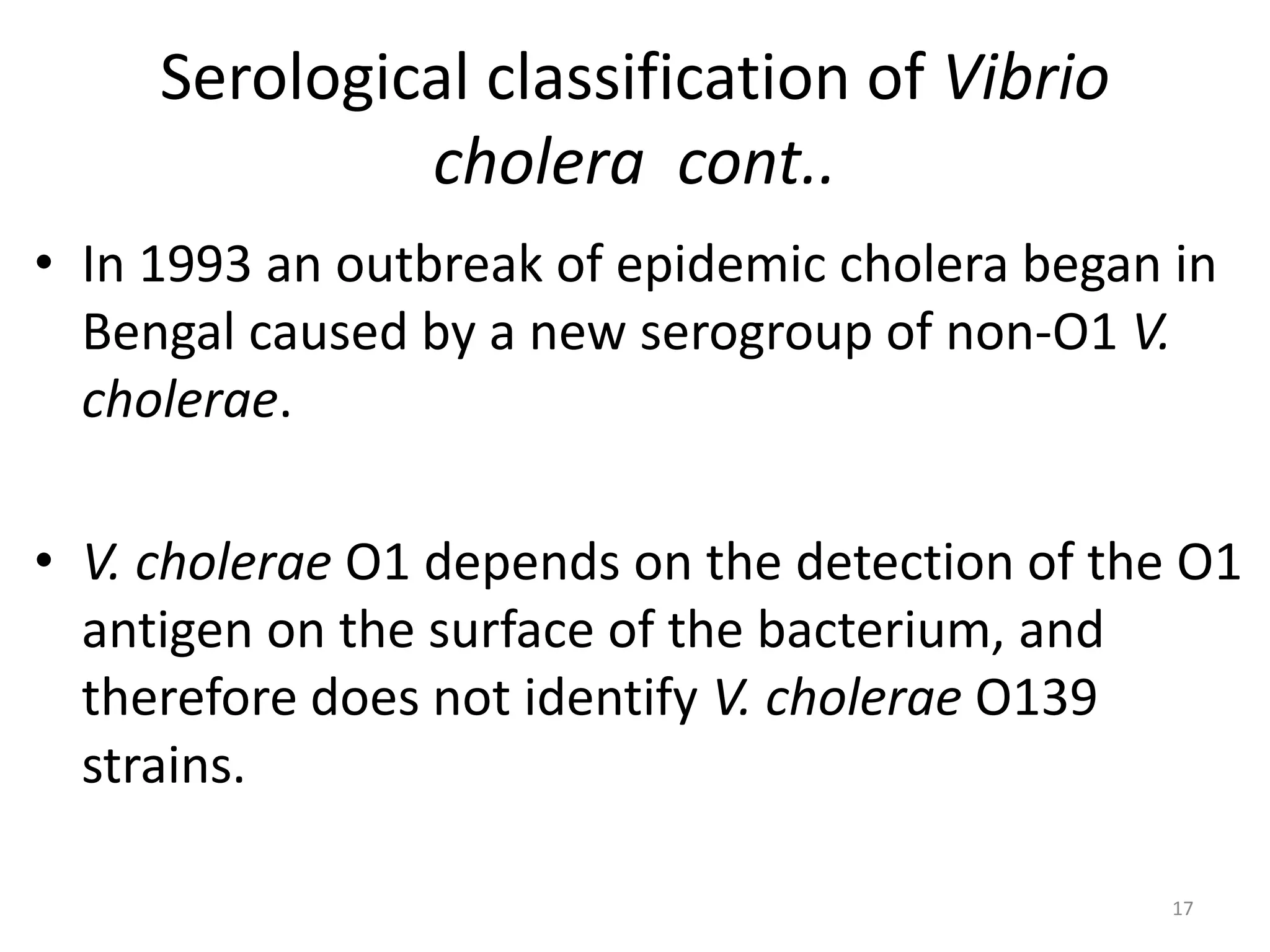 CHOLERA.Viral infection and its complication | PPTX
