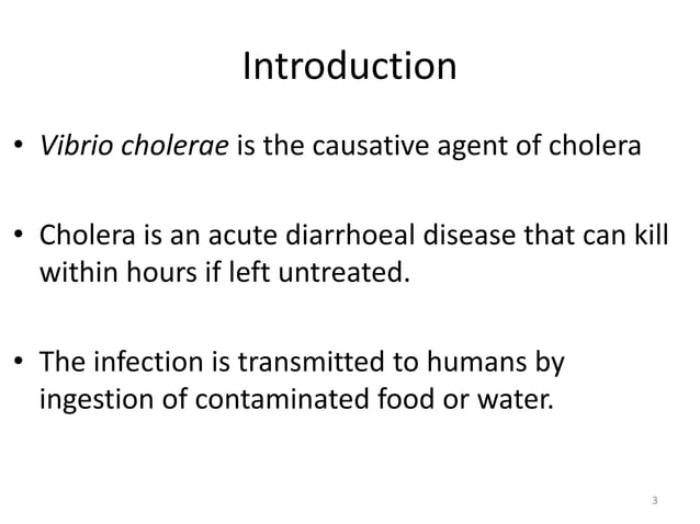 CHOLERA.Viral infection and its complication | PPTX | Digestive Disorders | Diseases and Conditions