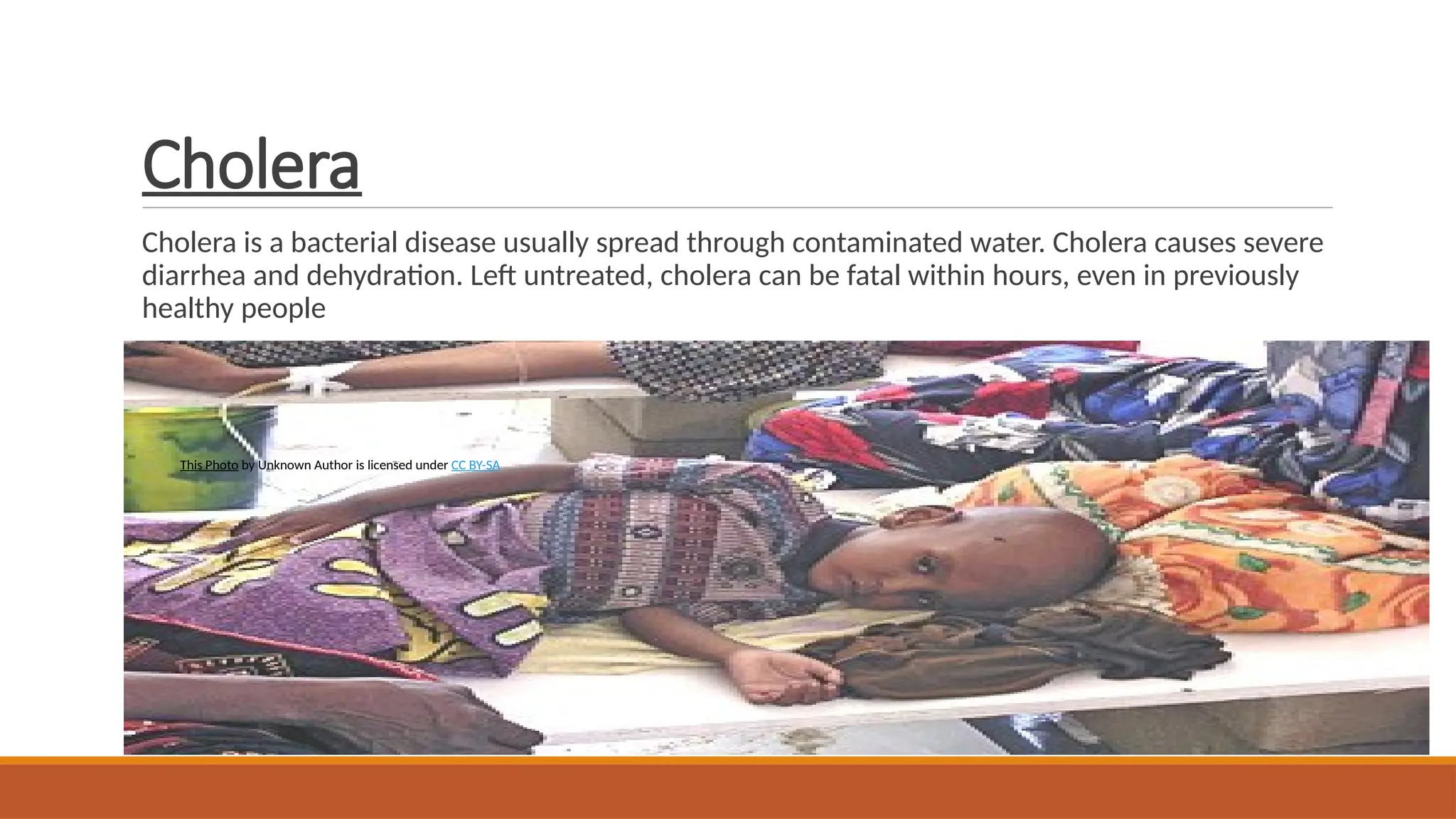 explore the cholera and discuss the causes of cholera , explain the ...