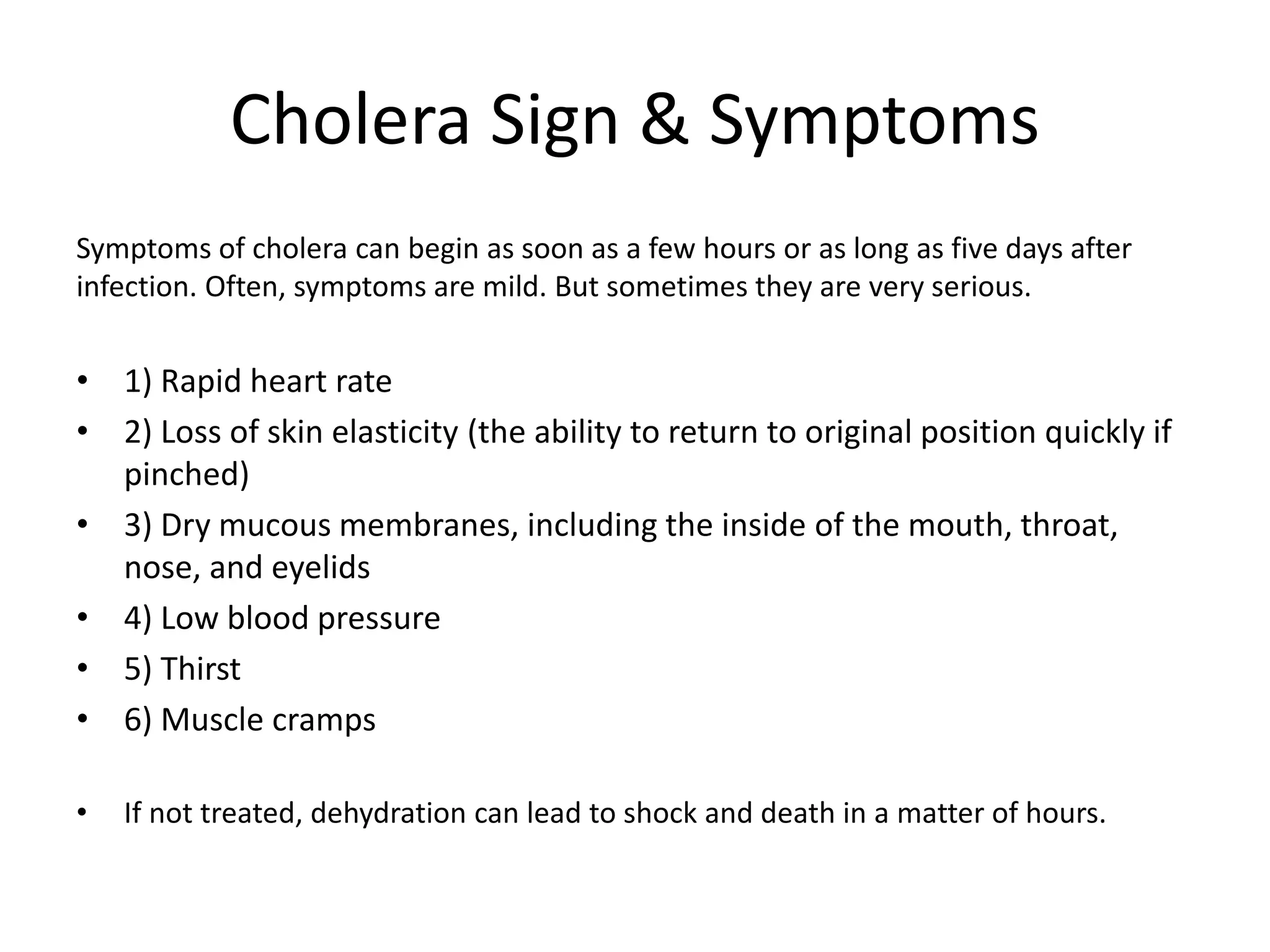 Cholera disease | PPT