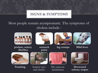 Cholera community medicine | PPTX