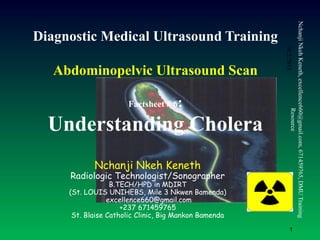 Cholera factsheet . nchanji nkeh keneth | PPT