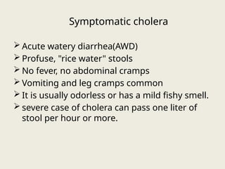 acute watery diarrhea(cholera) kaleab.pptx