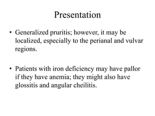 Dermatology : Cholestatic Pruritis | PPTX