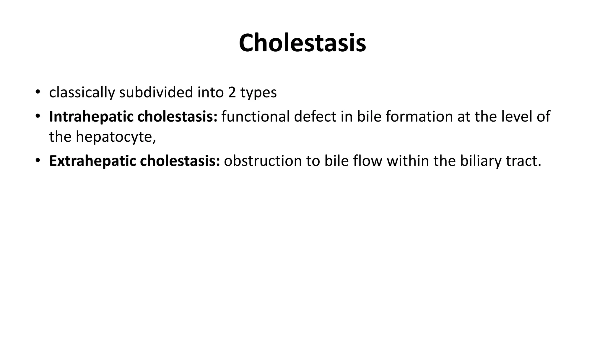Cholestatic syndromes | PPTX