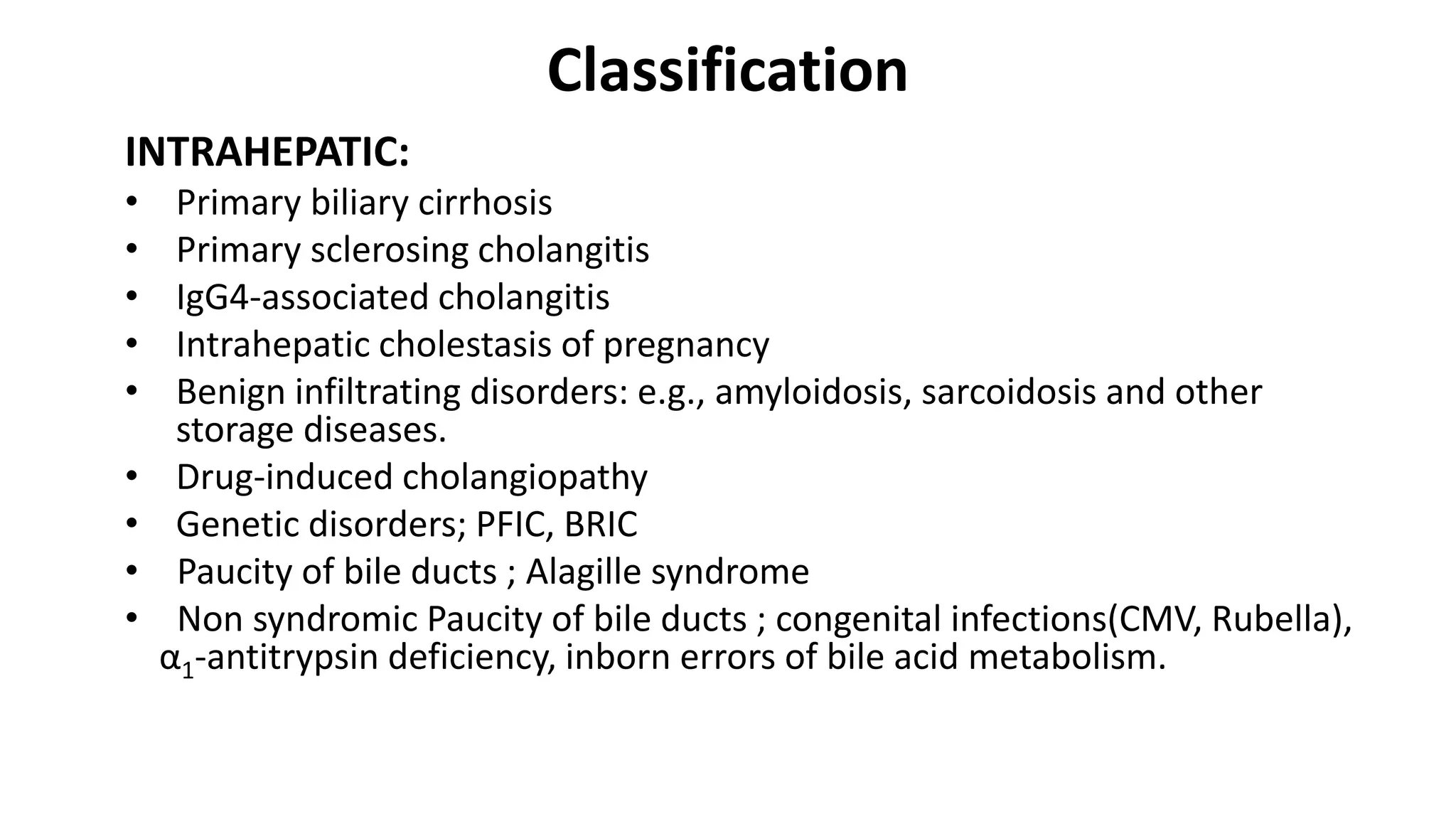 Cholestatic syndromes | PPTX