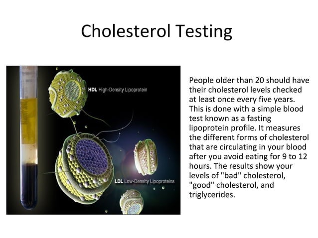 Cholesterol | PPS | Heart and Cardiovascular Diseases | Diseases and ...