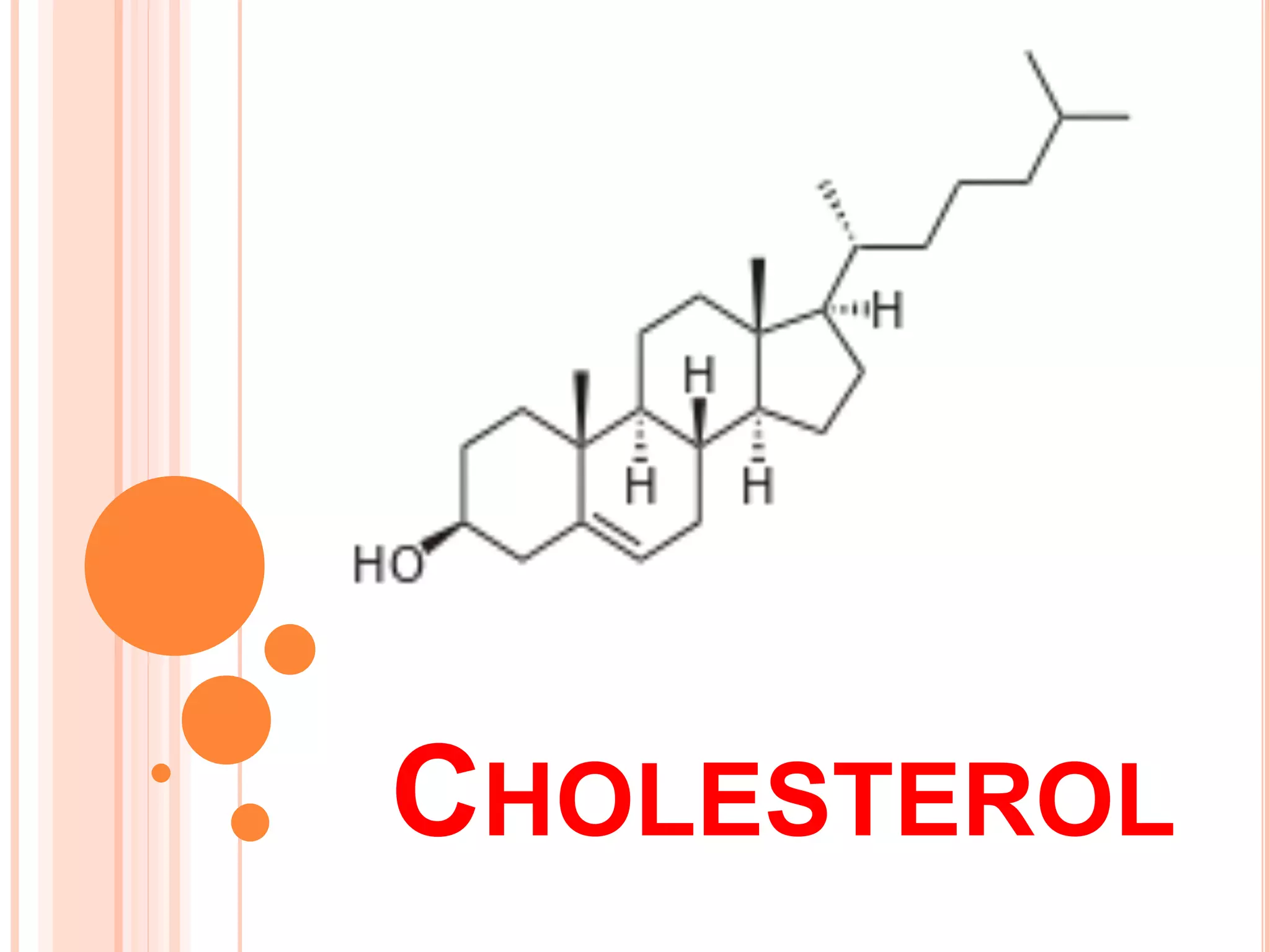 Cholesterol | PPTX