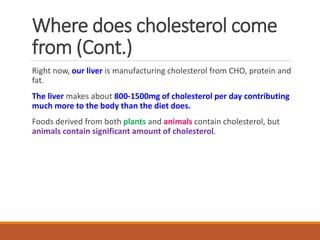 cholesterol.pptx