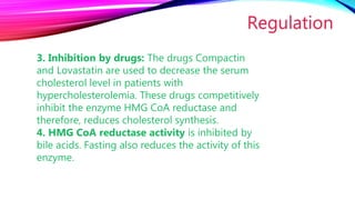Cholesterol biosynthesis final | PPT