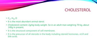 Cholesterol biosynthesis final | PPTX