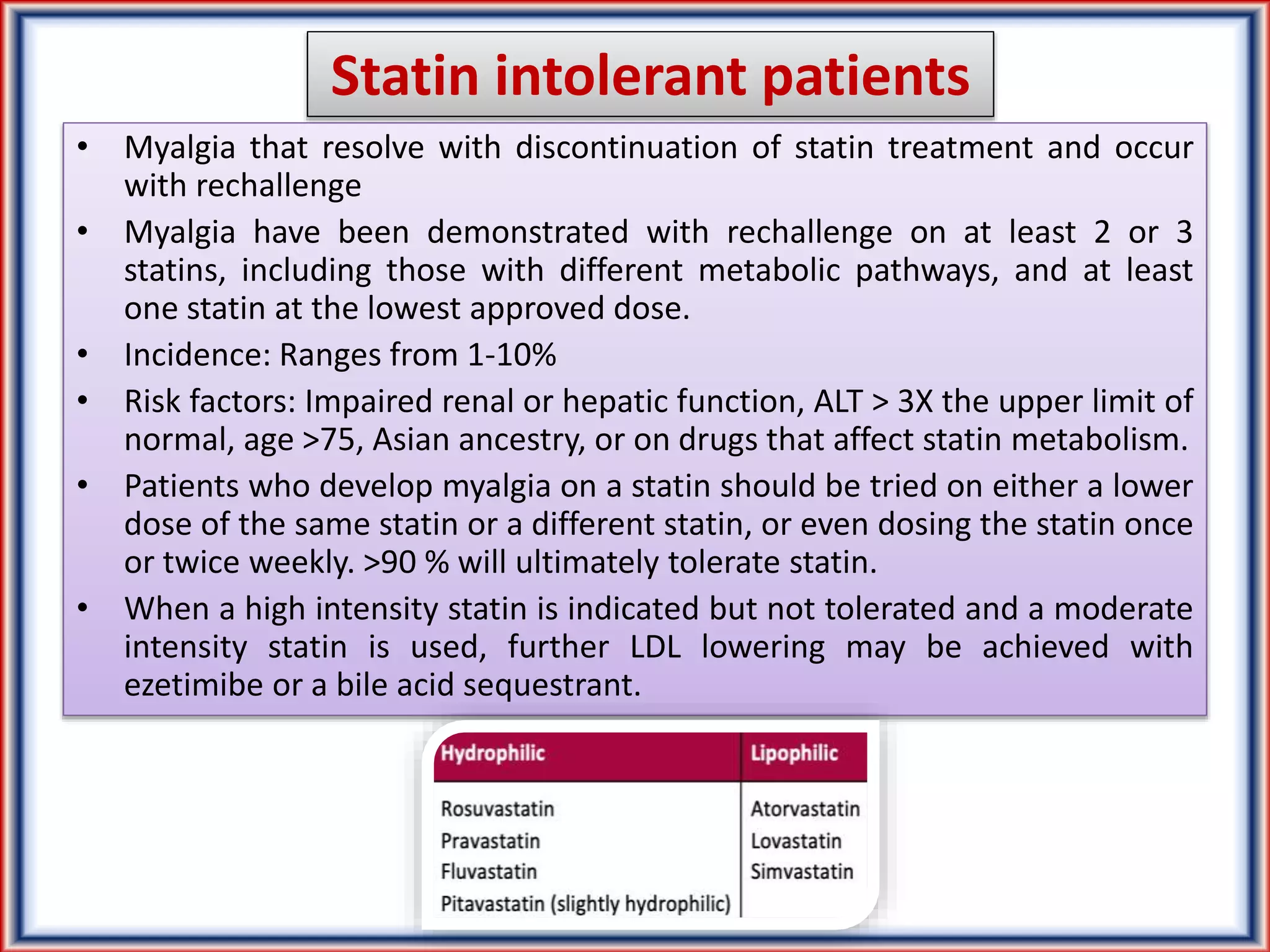 Cholesterol Management Guidelines | PPTX