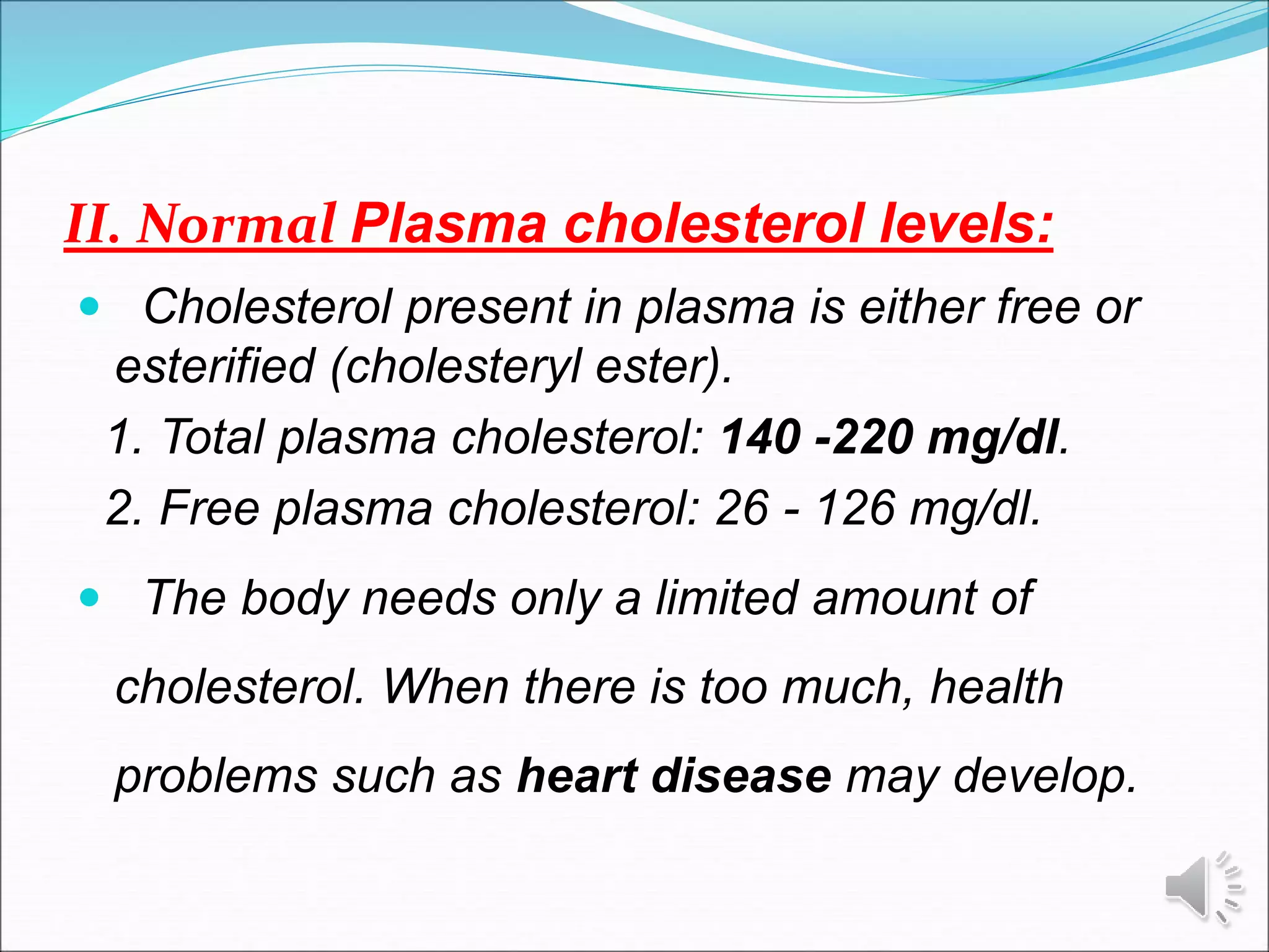 Cholesterol Metabolism II F (2).ppt | Blood Disorders | Diseases and ...