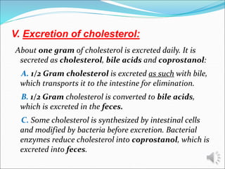 Cholesterol Metabolism II F (2).ppt | Blood Disorders | Diseases and ...
